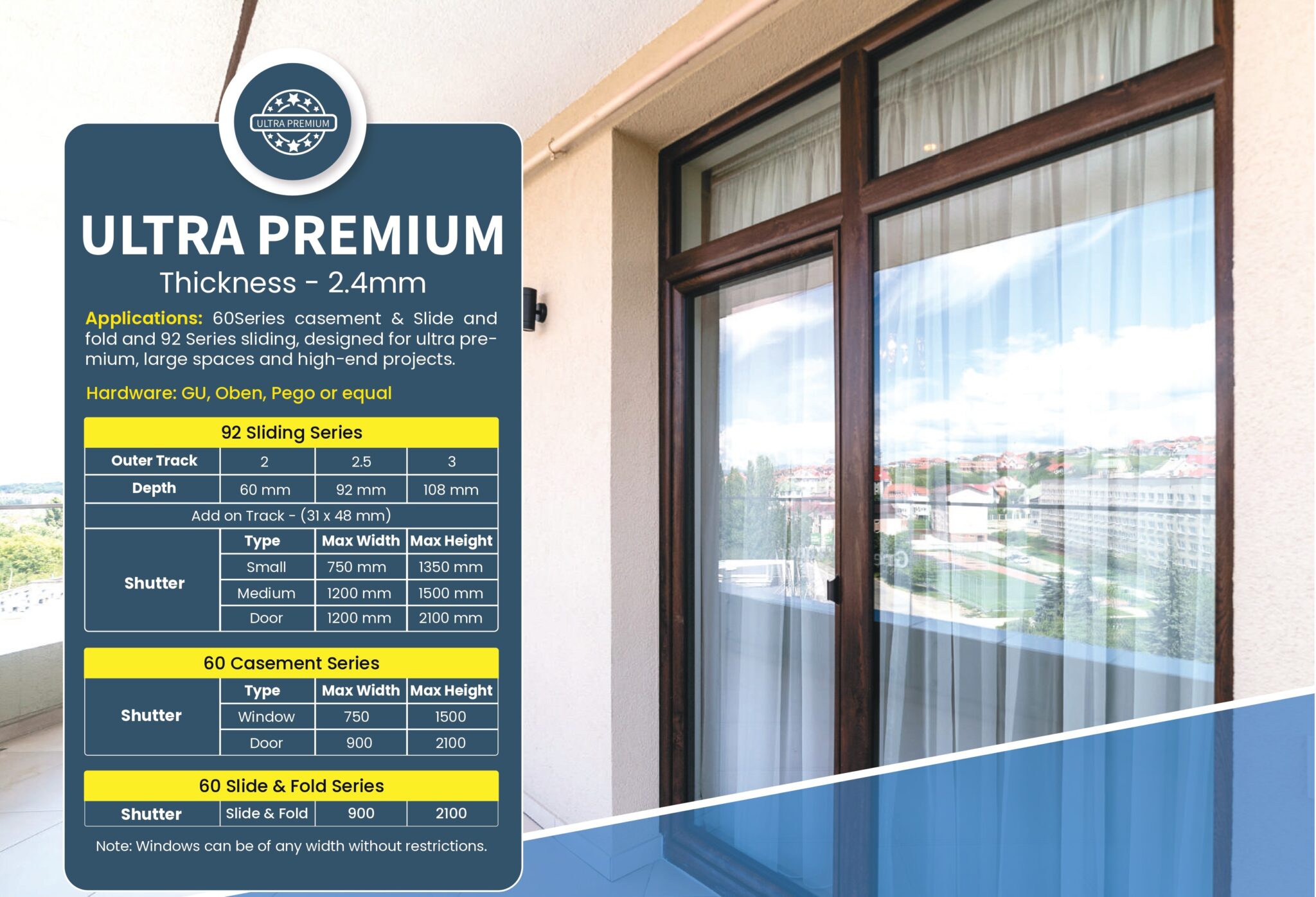 Best uPVC Windows & Doors Manufacturer in India | ShineTech