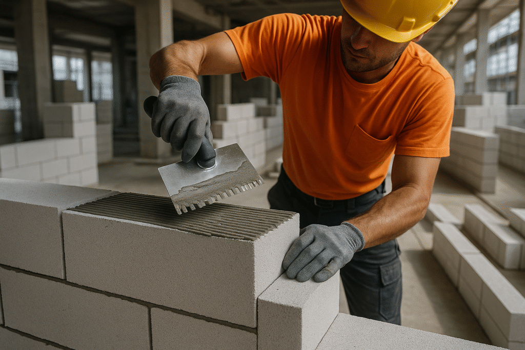 Innovative Applications of Lightweight AAC Blocks: Modular Walls, Sound ...